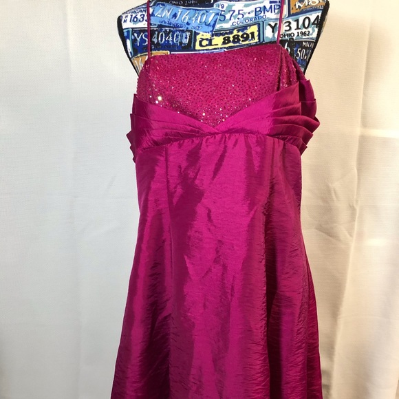 Juno | Dresses | Juno Prom Dress Fuchsia Color | Poshmark